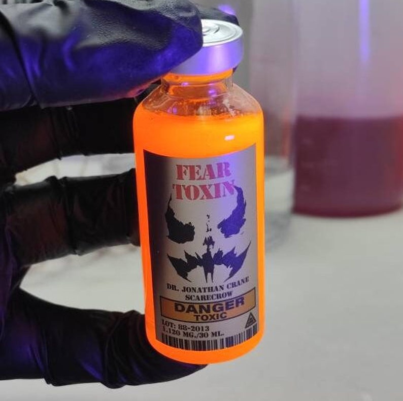 Scarecrow's Fear Toxin.Arkham Asylum - Etsy México