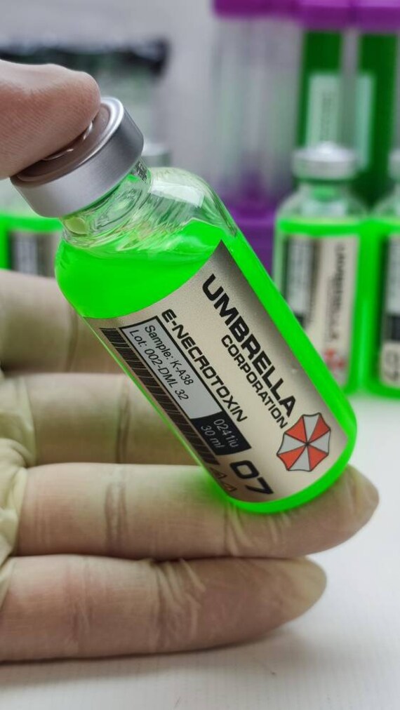 E-Necrotoxin Resident evil 7 Prop - Etsy France