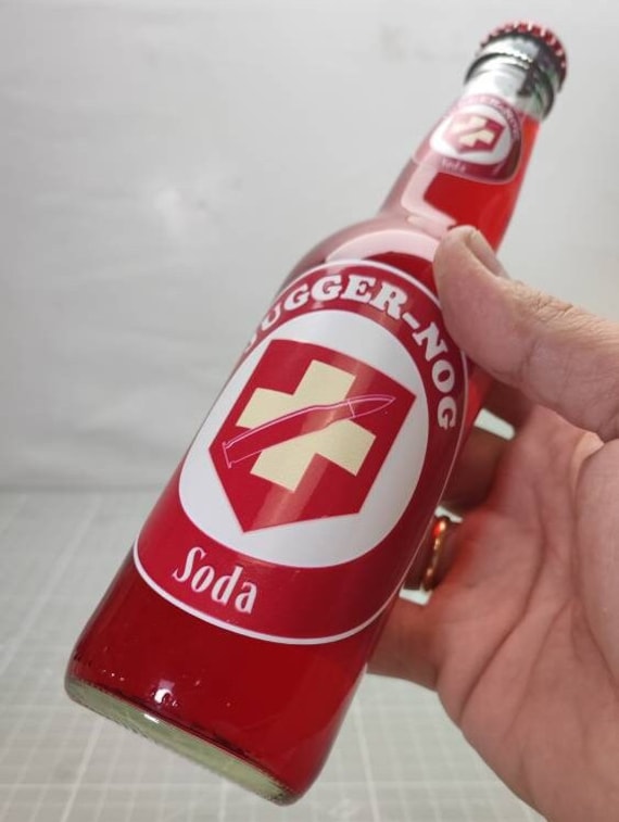 Juggernog Soda Bottle