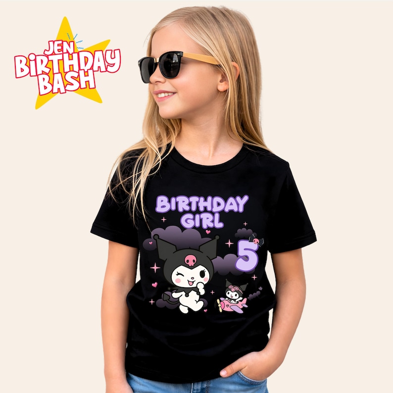 Kurmi Birthday Tshirt, Sanro Theme Party, Family Matching Tee - Etsy