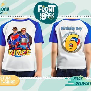 Personalized Henry Birthday Shirt: Custom Name & Age - Etsy