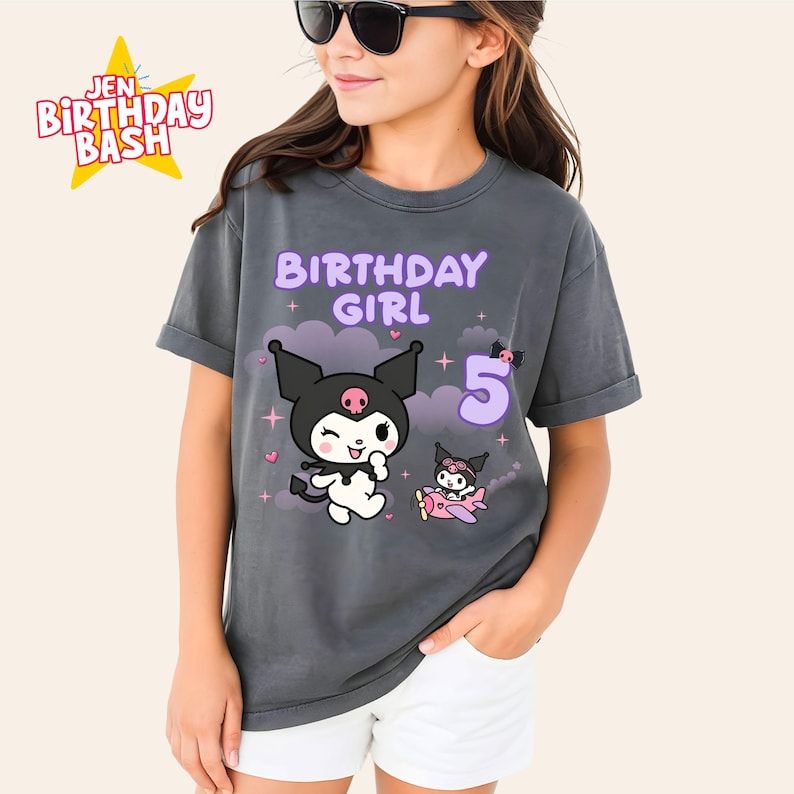 Kurmi Birthday Tshirt, Sanro Theme Party, Family Matching Tee - Etsy