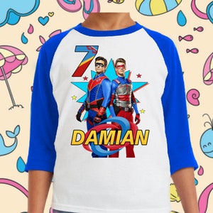 Custom Henry Danger Shirt, Personalized Henry Danger Birthday Family ...