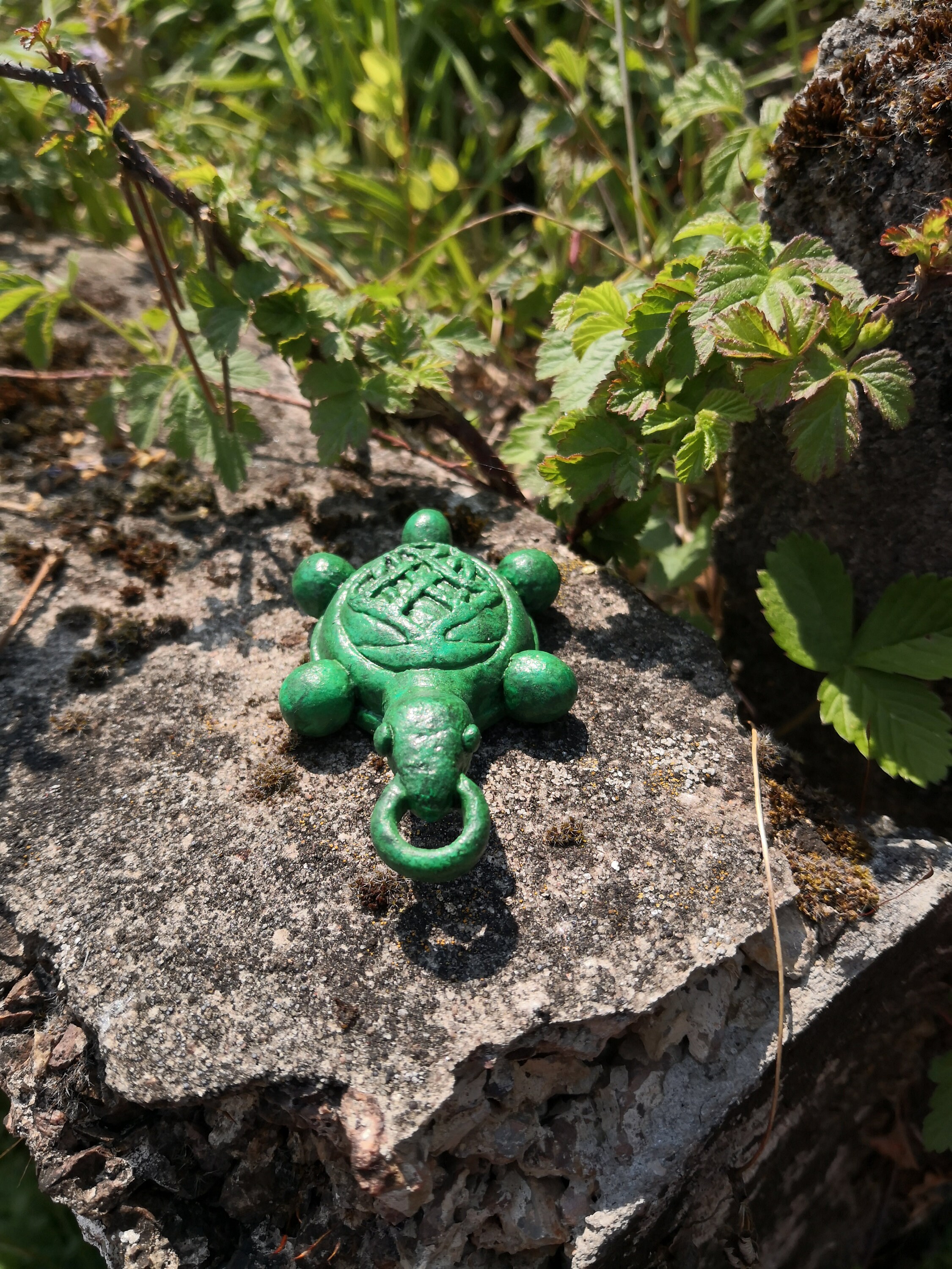 Elden Ring green Turtle Talisman | Etsy