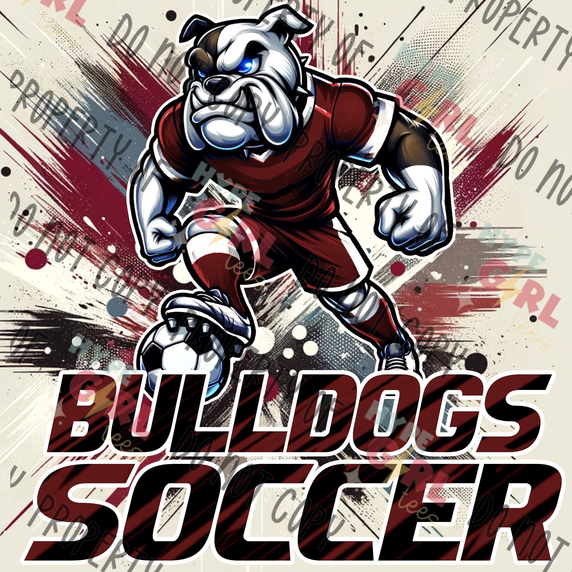 Bulldogs Soccer Logo English Bulldog Wearing Blue Shirt With Stuffed