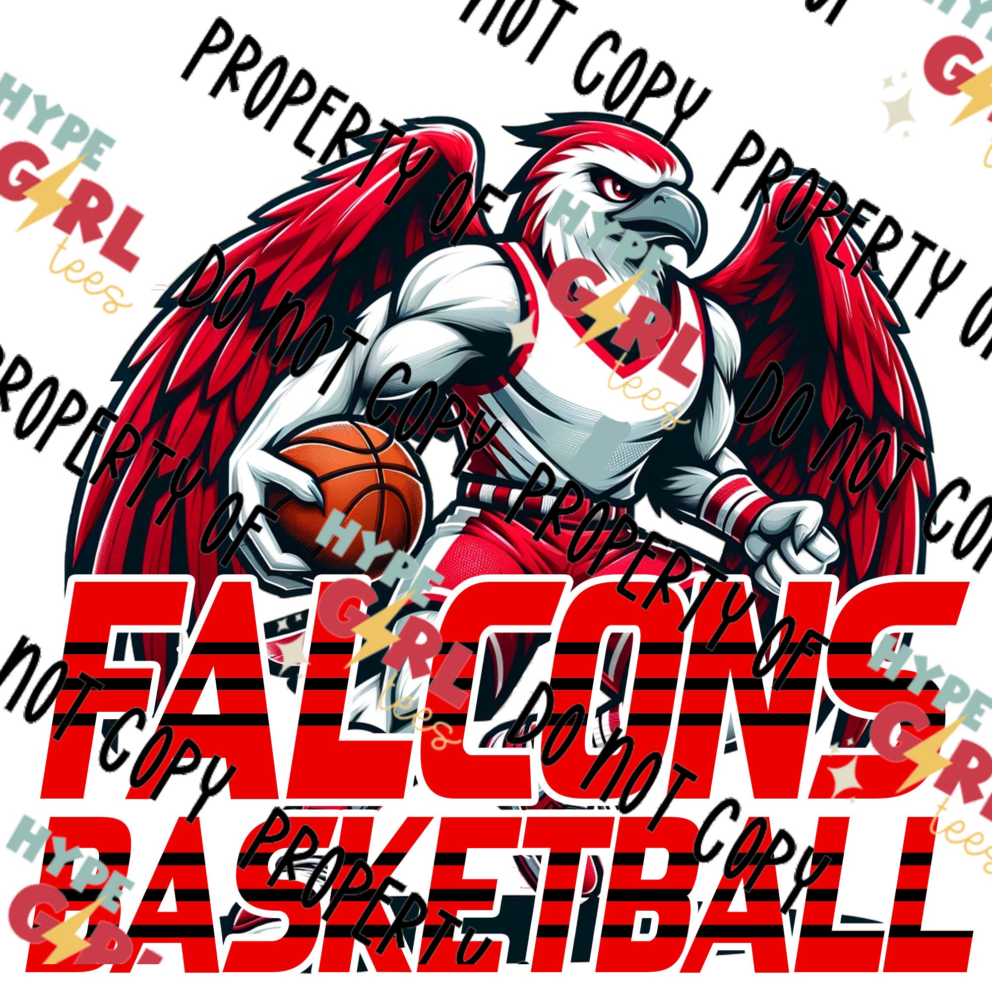 Falcon Basketball Mascot PNG, Digital File Instant Download. Other ...
