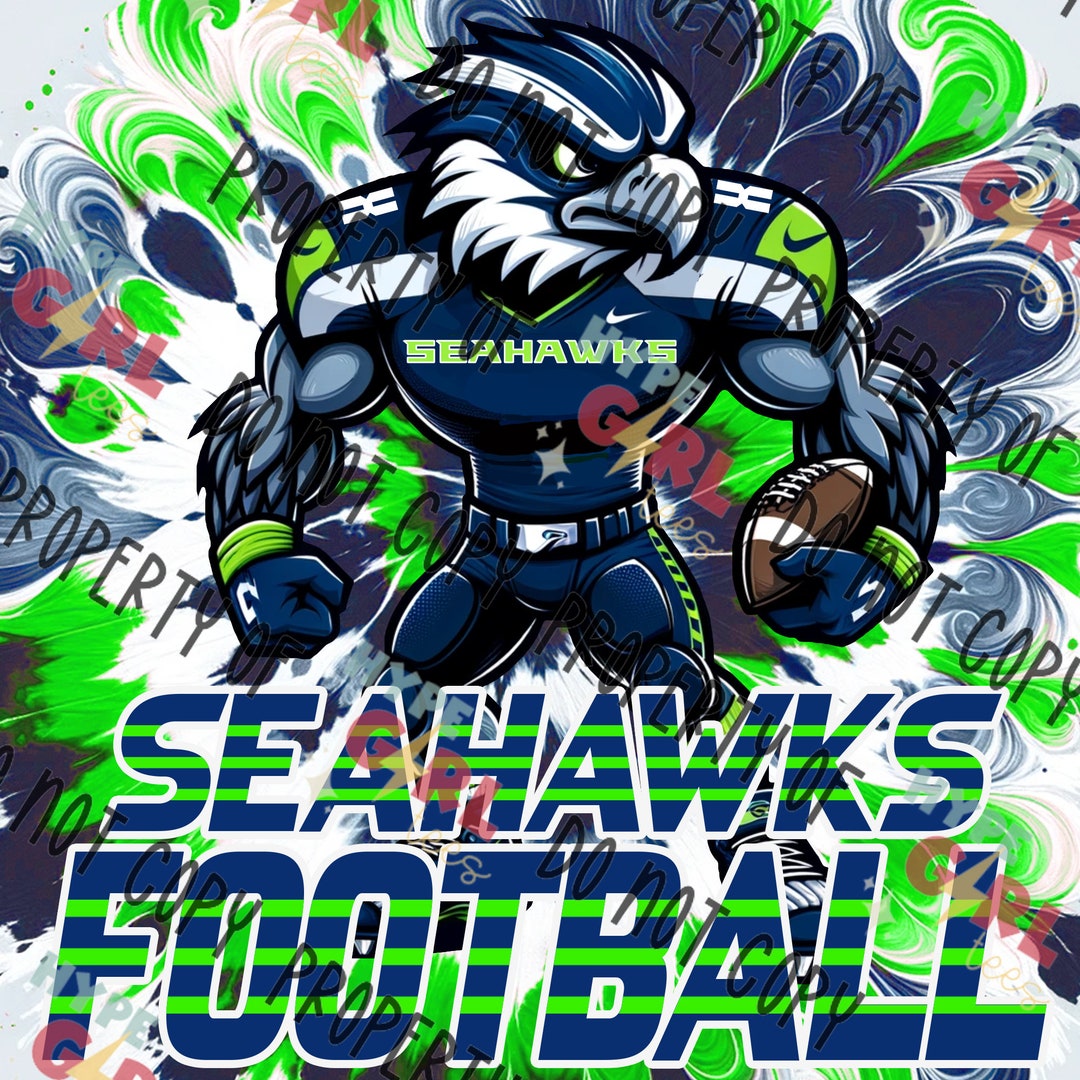 Seahawks Football Digital Design, PNG File Instant Download. OTHER ...