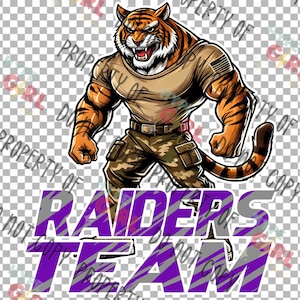 Tigers ROTC Design PNG Digital File Instant Download! TONS of Other ...
