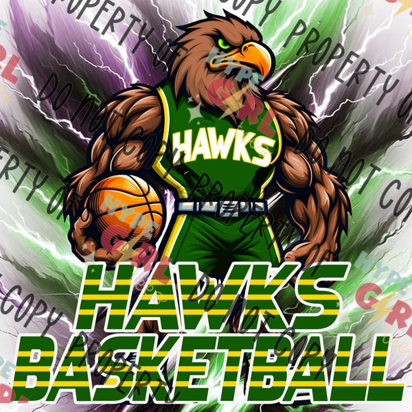 Hawks Basketball - Etsy