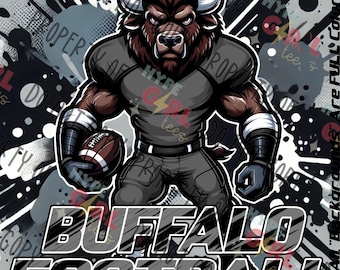 Buffalo Football PNG - Etsy
