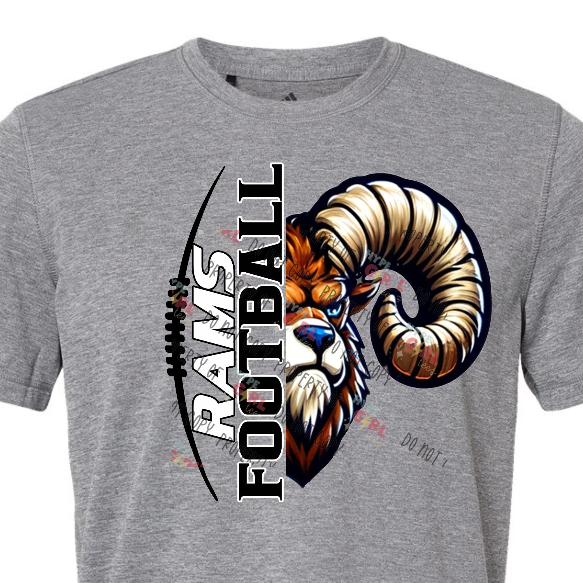 Rams Football Design, Digital File PNG. Instant Download, Ready to ...