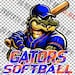 Gators Baseball / Softball Mascot PNG Digital File. Blue & Orange ...