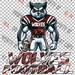 Wolves Football PNG Digital File. Maroon & White Variation. Other ...