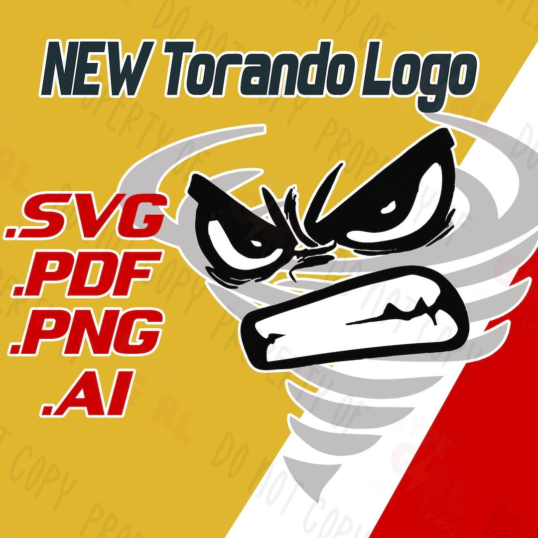 NEW Tornado / Storm Logo SVG + PNG, Instant Download. Edit the Colors ...