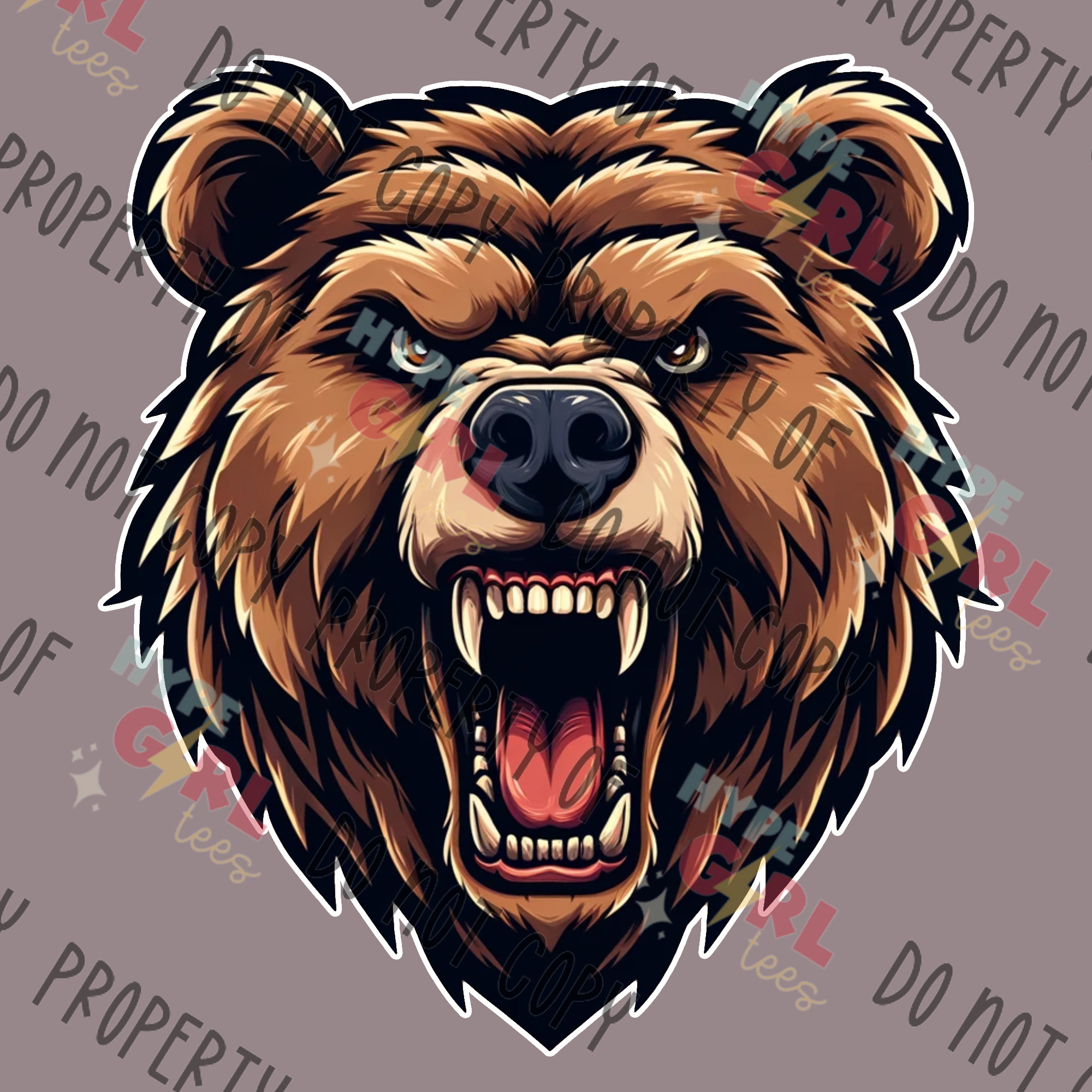 Bears Head PNG, Digital File. Bears Logo Instant Download. TONS of ...