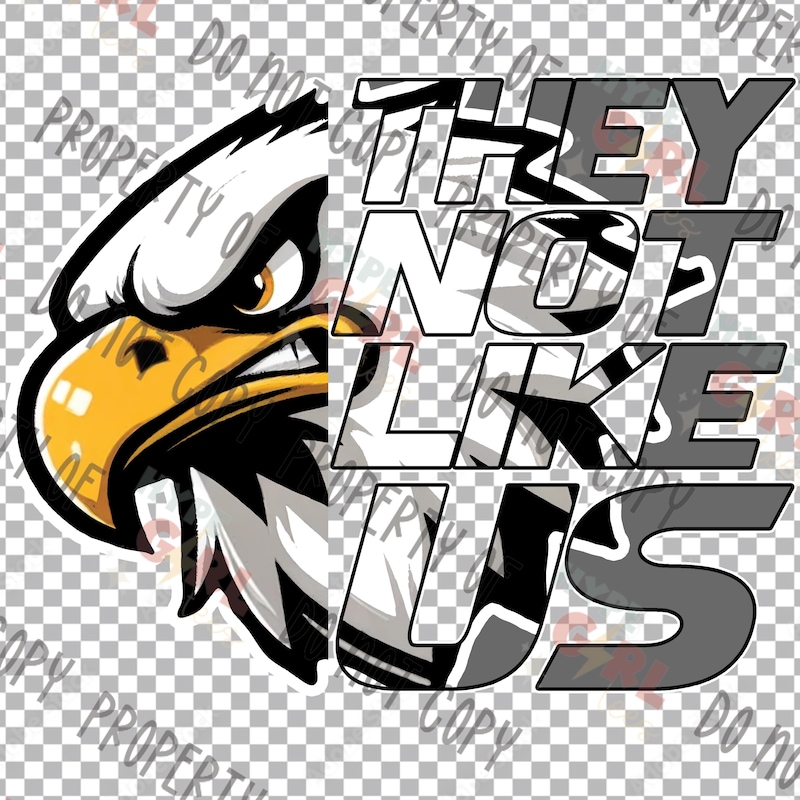 They Not Like Us Svg - Etsy