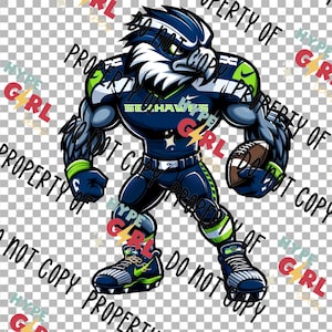 Seahawks Football Digital Design, PNG File Instant Download. OTHER ...
