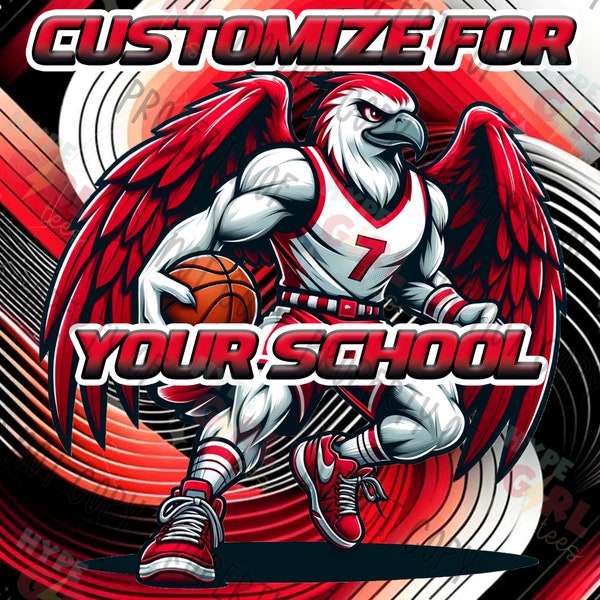 Falcon School Mascot - Etsy