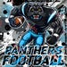 Panthers Football Design PNG Digital File. Black & Columbia Blue ...