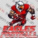 Eagles Football PNG Digital File. Red & White Variation. Other Colors ...