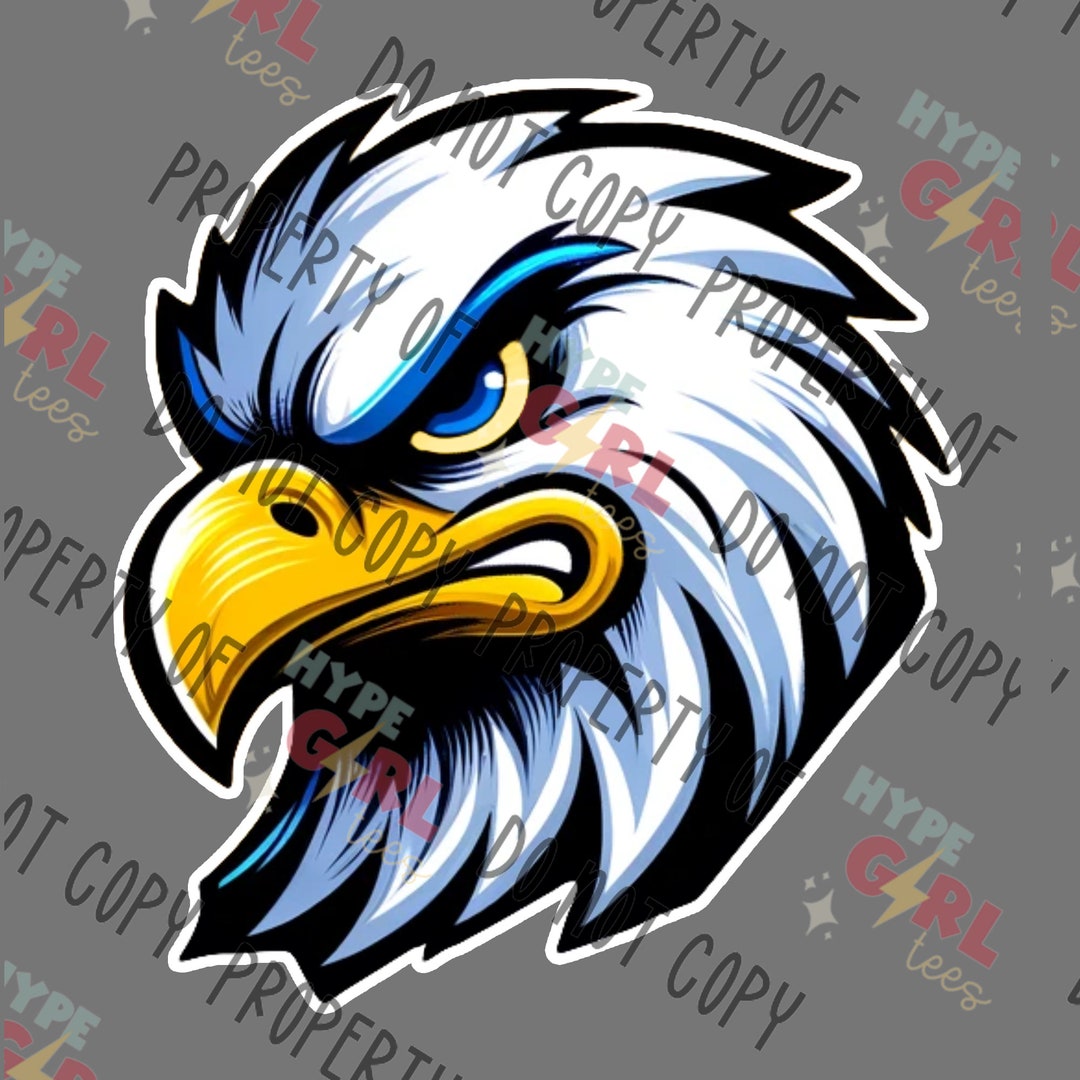 Eagles Logo 2 PNG, Digital File. Eagle Design for a Sports Team or ...