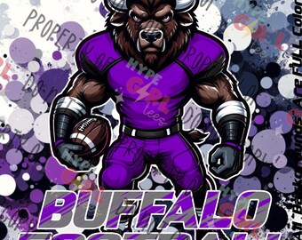 Buffalo Football PNG - Etsy