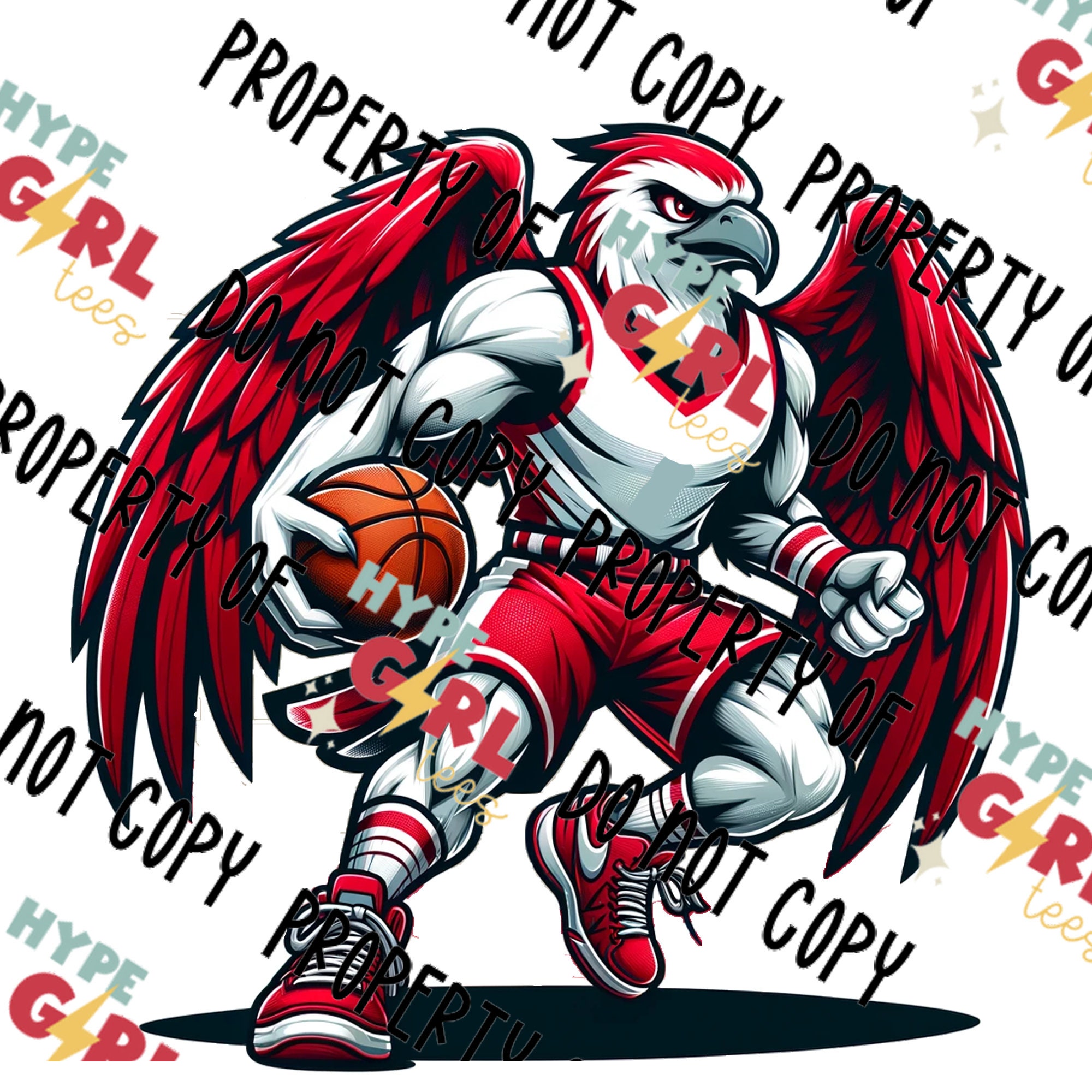 Falcon Basketball Mascot PNG, Digital File Instant Download. Other ...