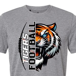 Tigers Football Design, Digital File PNG. Instant Download, Ready to ...
