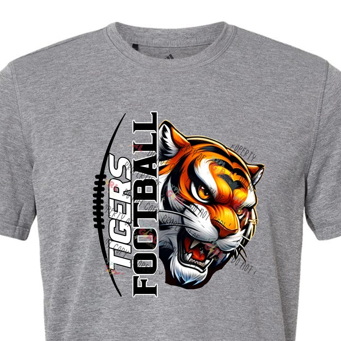 Tigers Football Design, Digital File PNG. Instant Download, Ready to ...