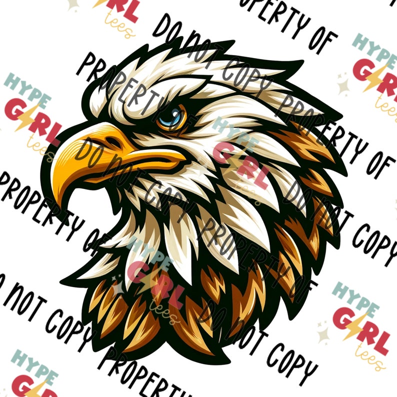 Eagles Logo PNG, Digital File. Eagle Design for a Sports Team or School ...