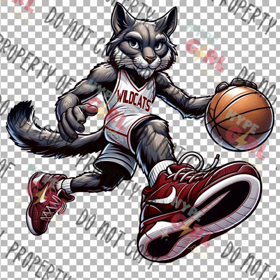 Wildcats Logo Basketball