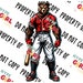 Bears Baseball Mascot PNG, Digital File. Bears Logo. Red & White ...
