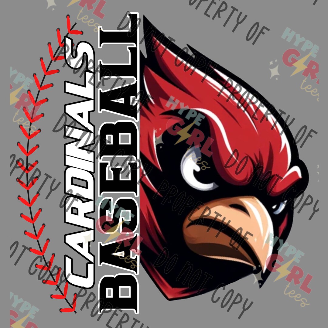 Cardinals Baseball / Softball Design, Digital File PNG. Instant ...