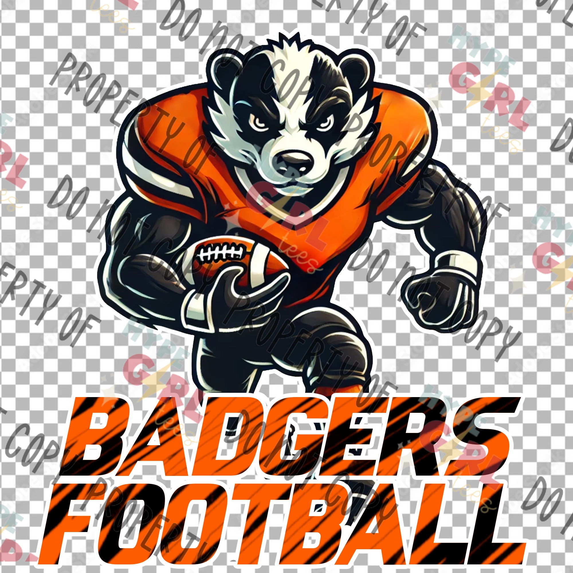 Badgers Football Logo