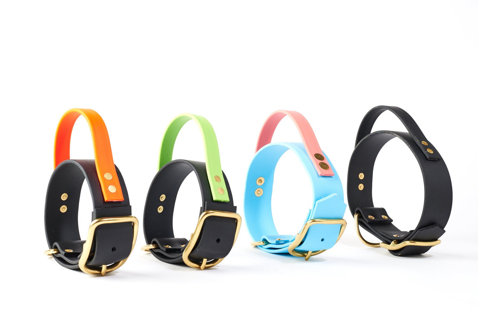 1-1/2 Waterproof Biothane Collar With Handle: Dock - Etsy