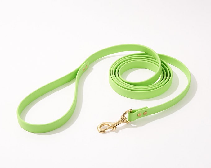 1/2 Biothane Long Line Dog Leash With Handle . Waterproof & Mud ...