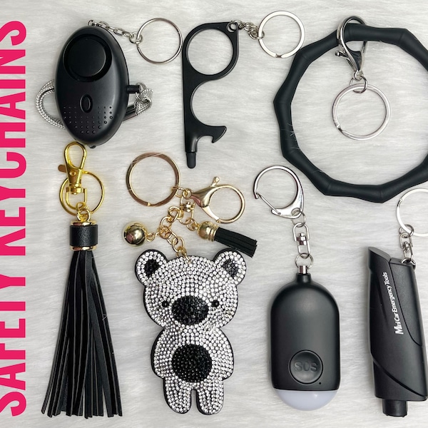 Keychain Safety - Etsy