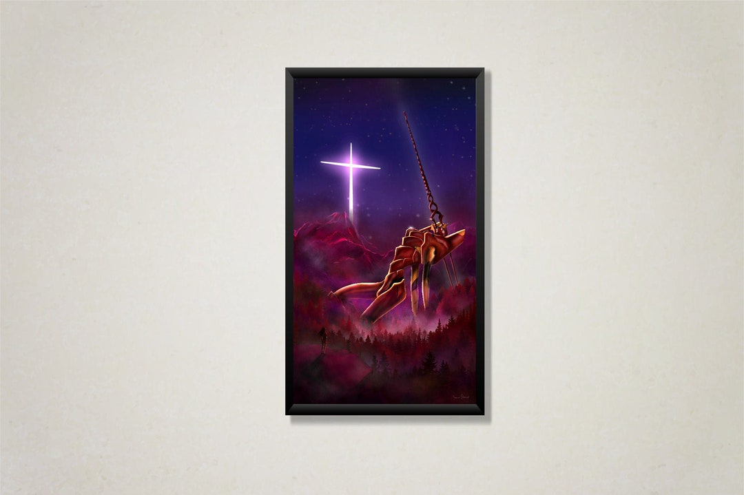 Fan Art Evangelion 02 Asuka the Death of EVA 2 - Etsy Australia