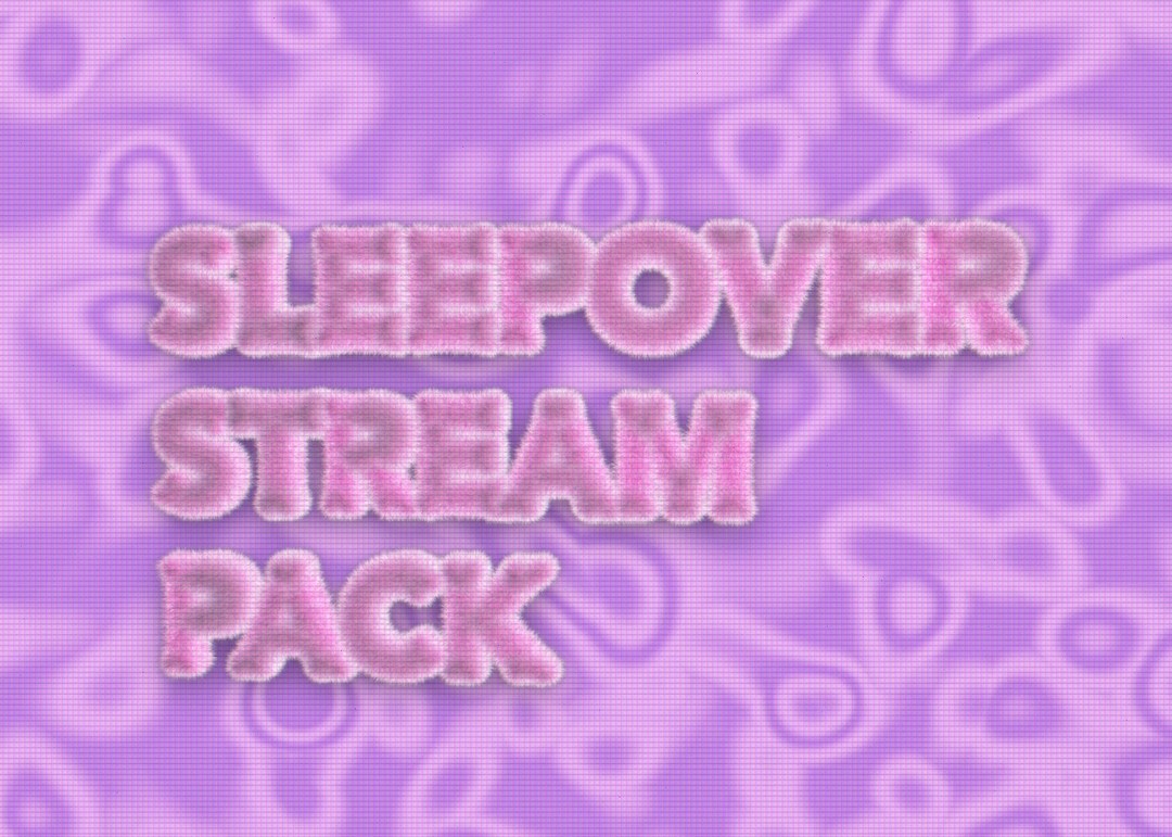 Animated Sleepover Y2k Twitch Overlay Pack - Etsy Australia