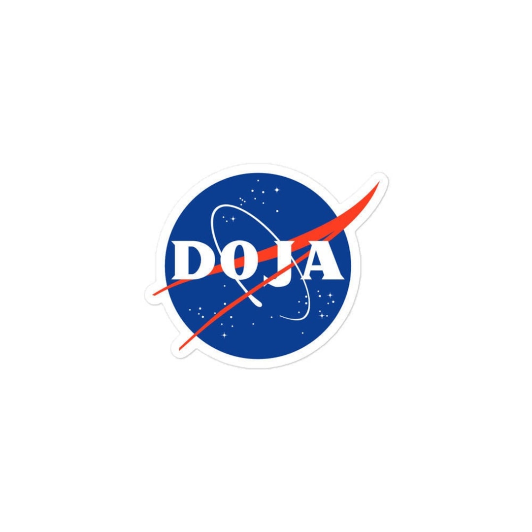 Doja Cat Nasa, Vinyl Sticker, Doja Cat Fan, Planet Album, Gift for Him ...