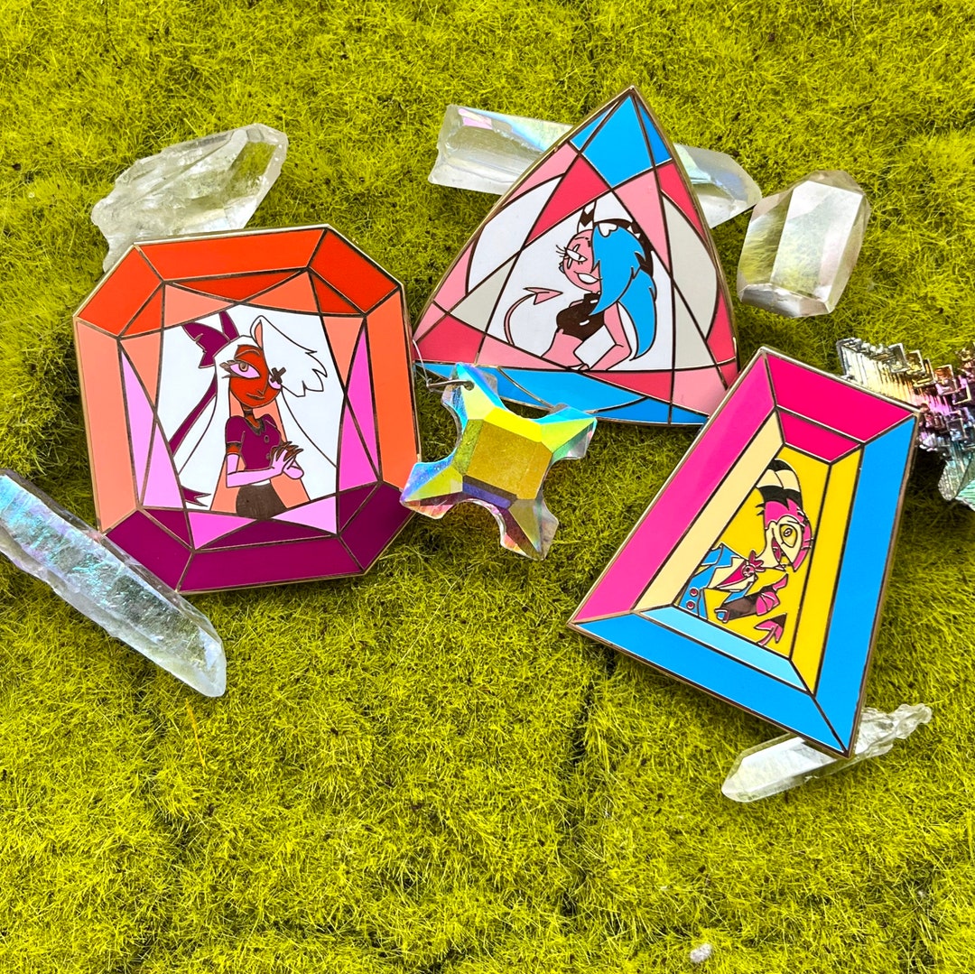 You're A Gem Hellaverse Pride Fanpins - Etsy