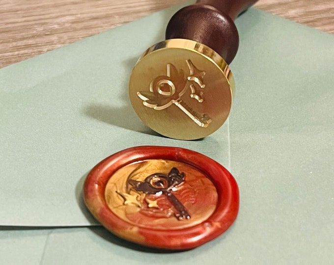Hazbin Hotel Key Wax Seal Stamp - Etsy