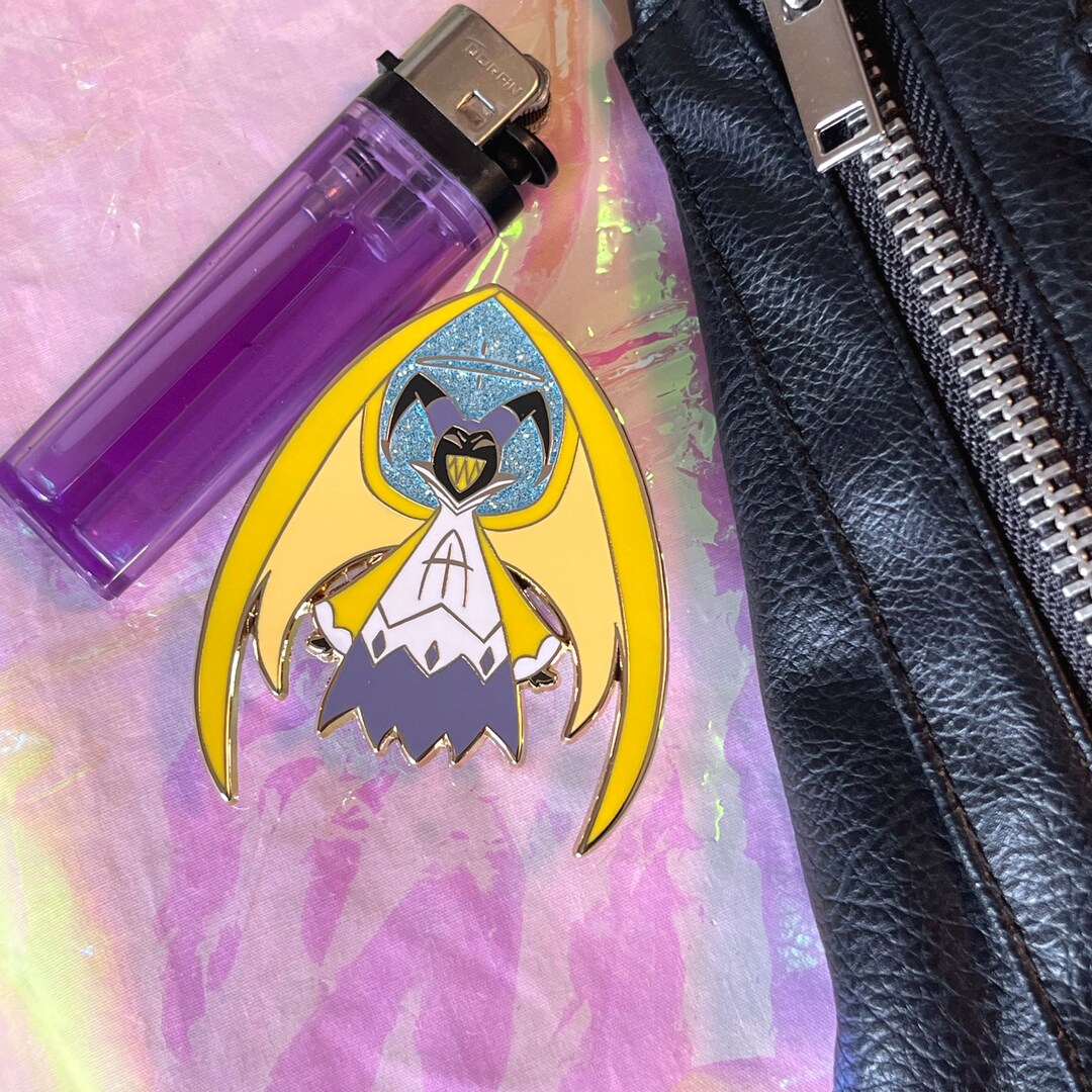 A is for Adam! Hazbin Hotel Pin - Etsy