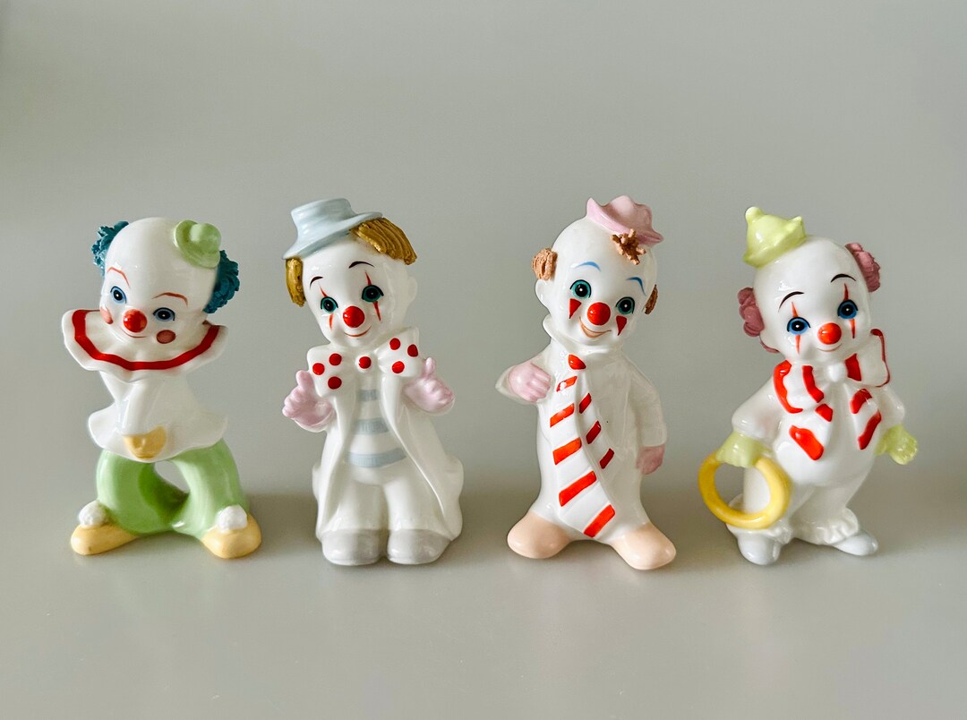 Maruri Masterpiece Chinese Bone China Clown Figurine Ornament - Etsy