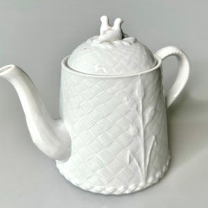 Rare Royal Worcester Embossed Teapot Gourmet Oven China, 1 3/4pt ...