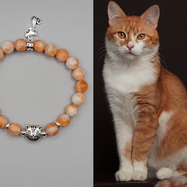 Cat Charm Bracelet - Etsy
