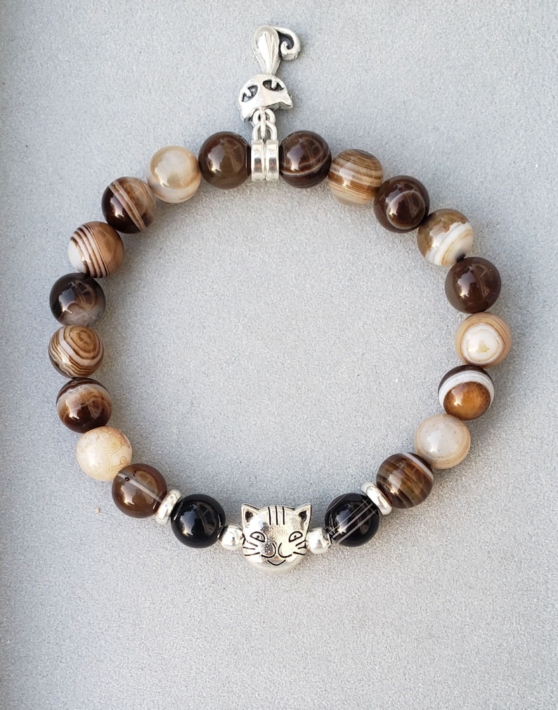 Chocolate Siamese Cat Bracelet Cat Bracelets Kitty - Etsy