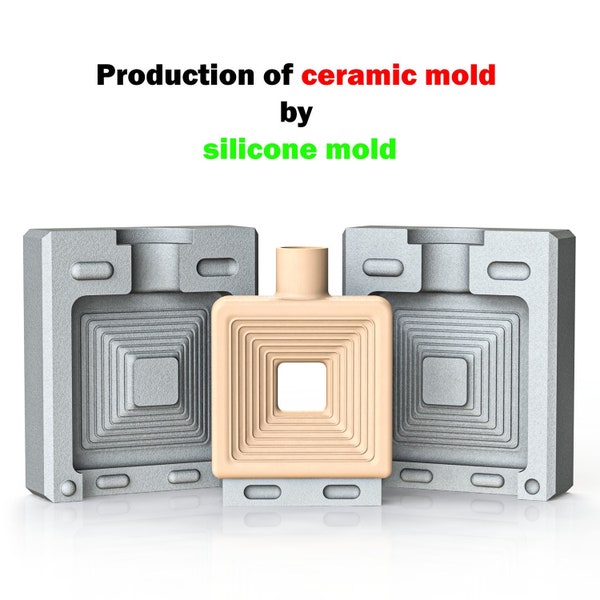 3d Printed Ceramic Mold - Etsy