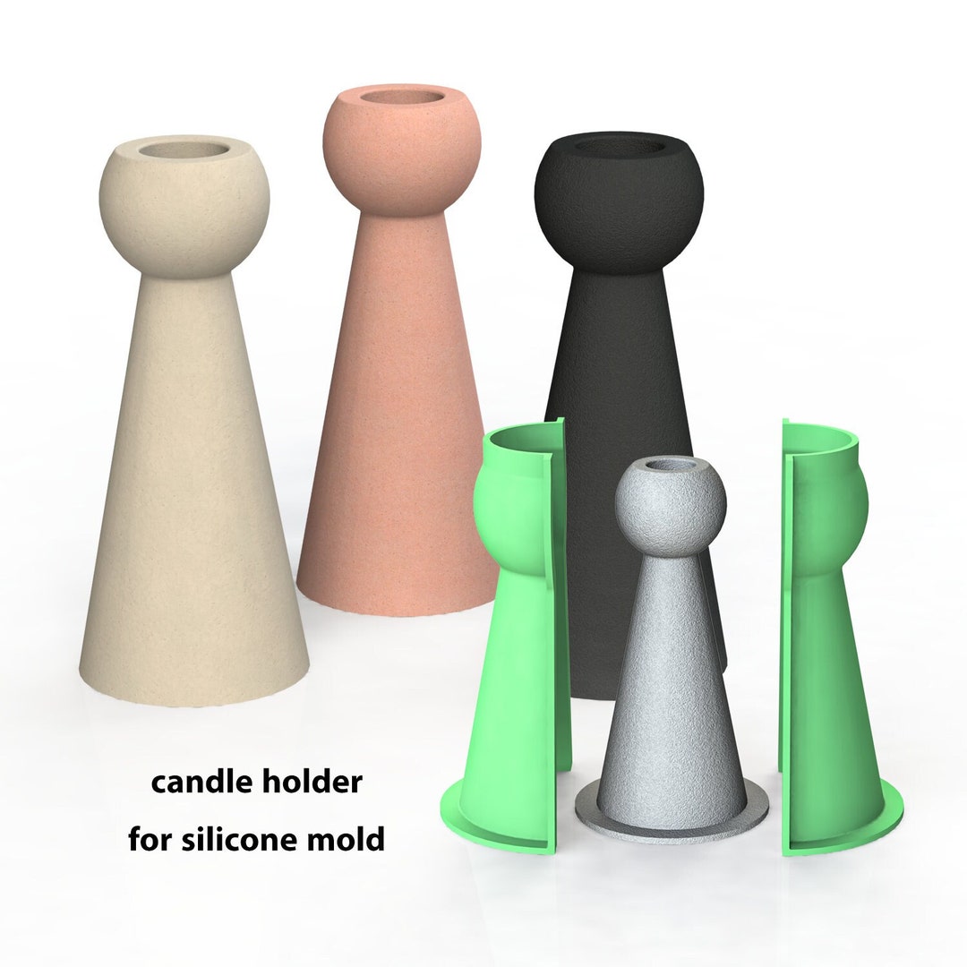 Candle Holder (stl File) for Making Silicone Mold - Etsy