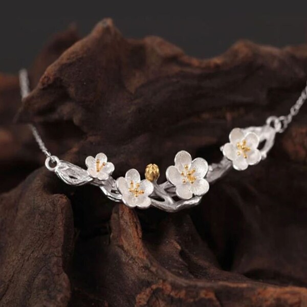 Tree Branch Necklace - Etsy